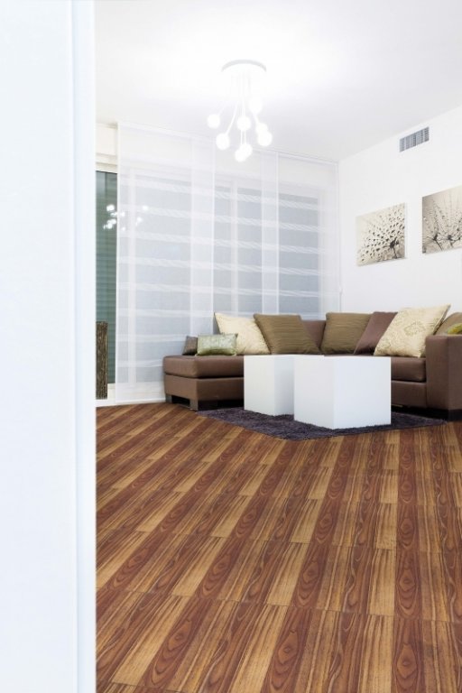 Samolepicí podlahové čtverce z PVC dřevěná prkna (30,4 x 30,4 cm ...